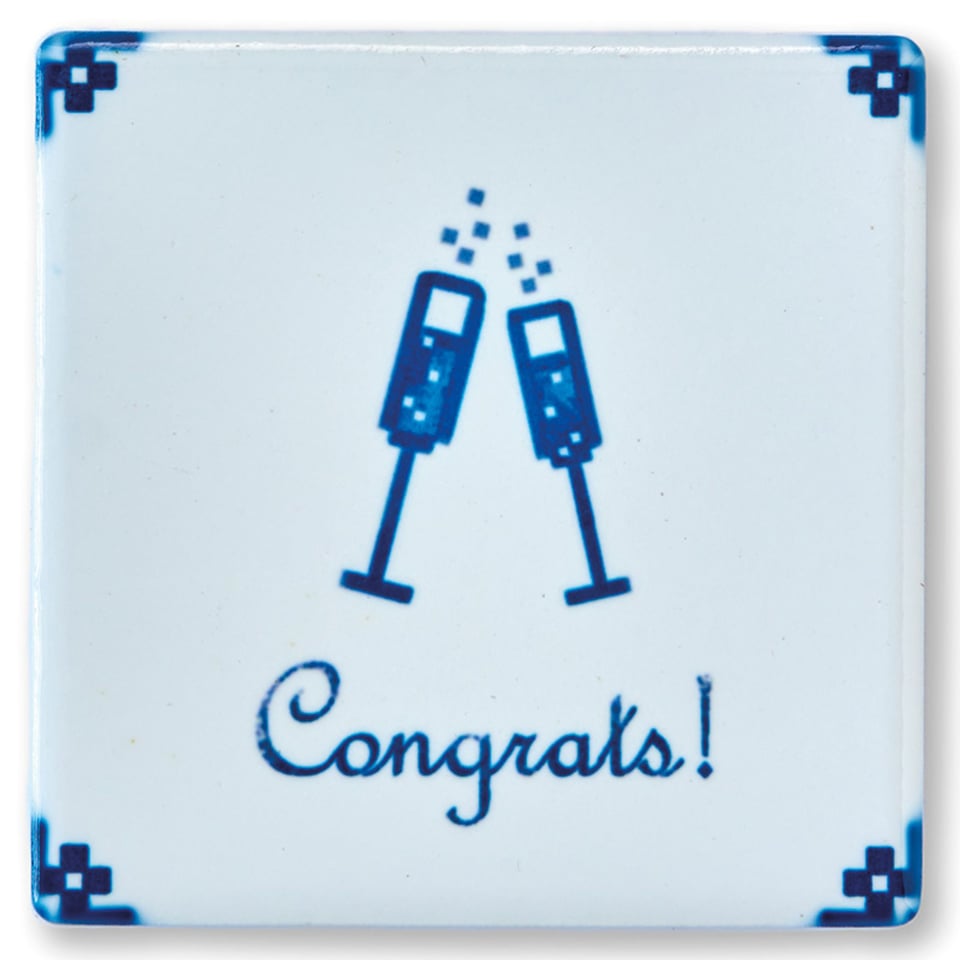 Tegelkaart - Congrats | Peddler