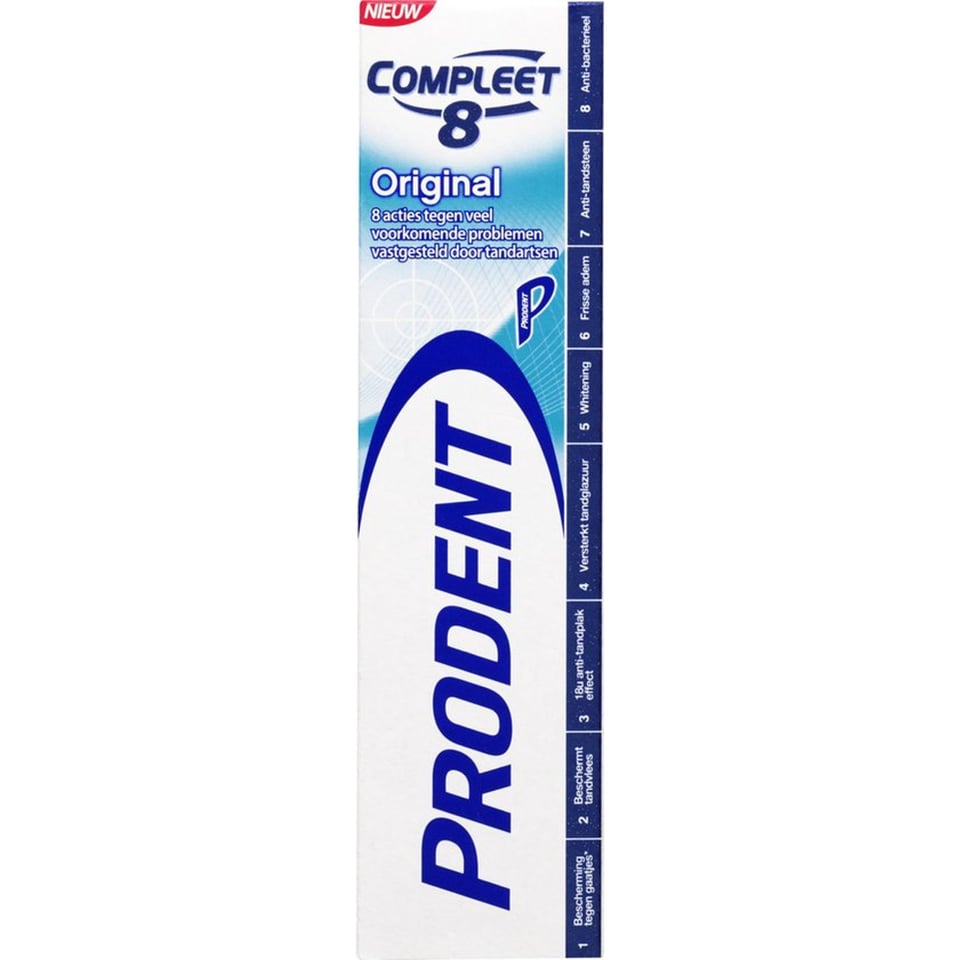 Prodent Original Compleet 8 - 75 Ml - Tandpasta | Peddler