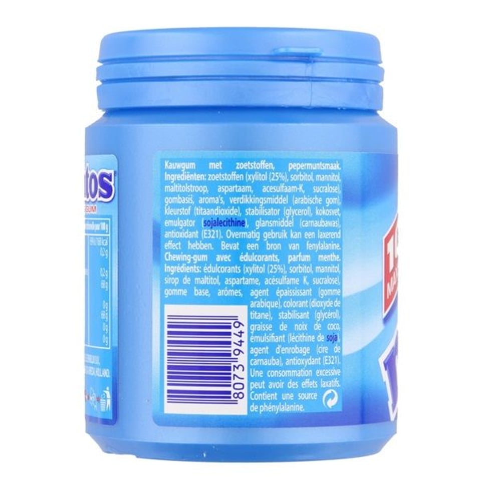 Mentos Kauwgom Gum Mighty Mint, Pot 100 Gums | Peddler